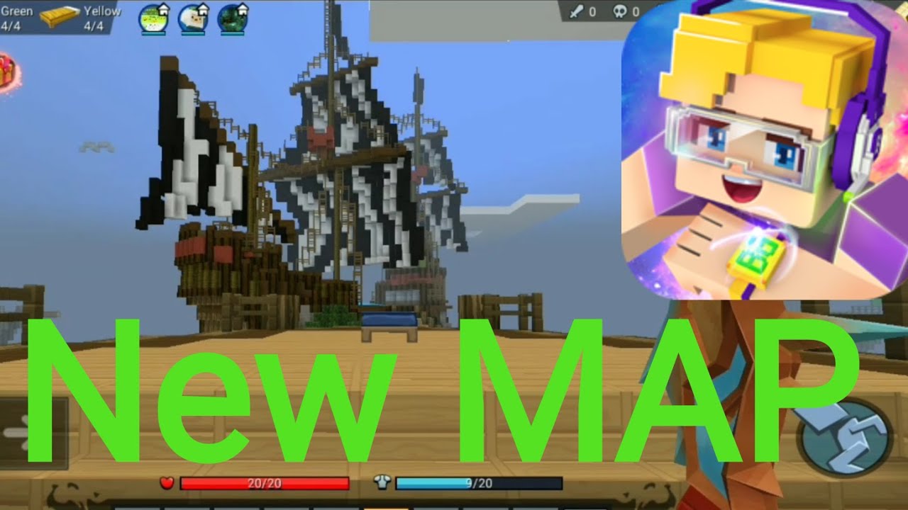 Blockman Go - Bed Wars New Ship Map - YouTube