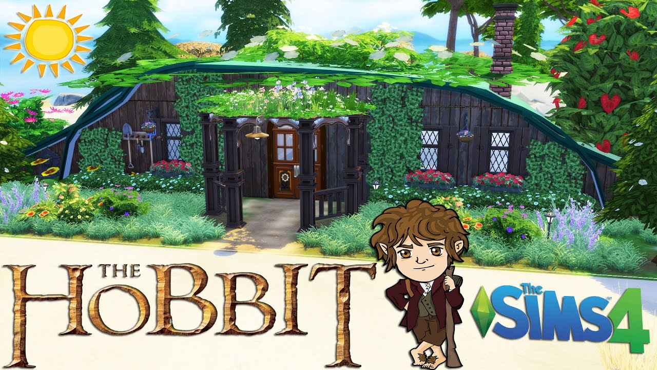The Sims 4 - HOBBIT HOUSE MOVIE | SPEED BUILD | - YouTube
