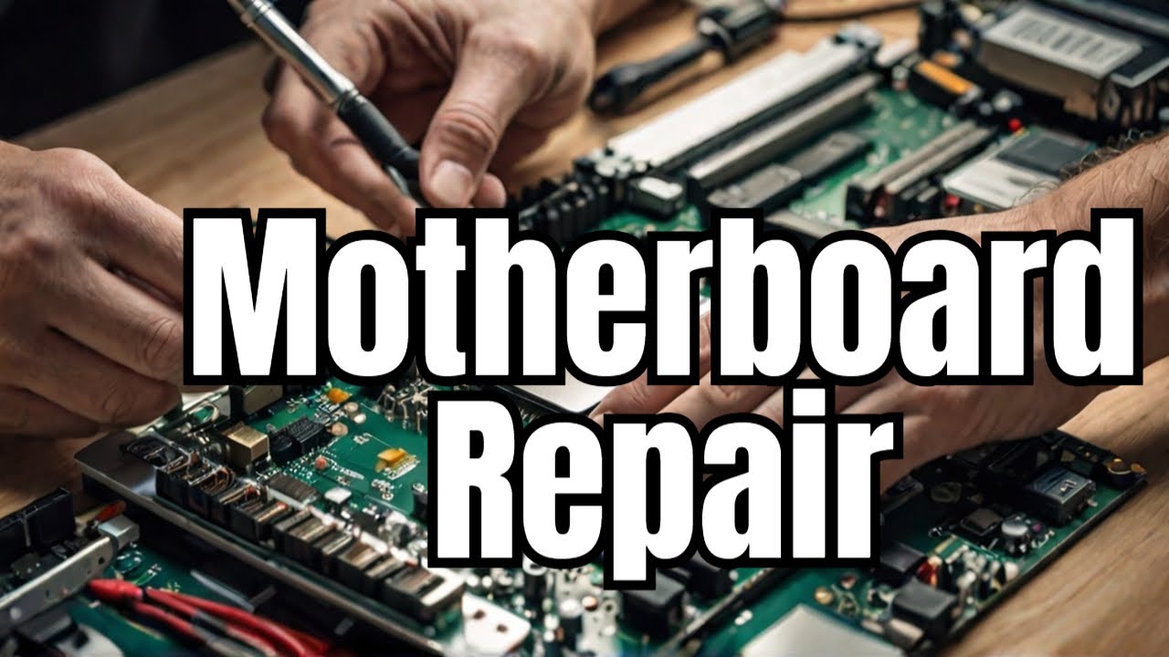 Electronics Repair Basics_ERB Mind-blowind Livestream - Laptop Motherboard Repair - YouTube