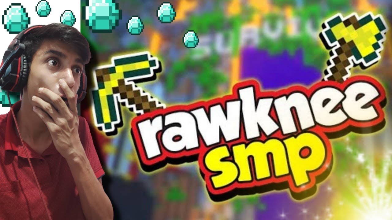 minecraft live in rawknee smp | bedwars in rawknee smp - YouTube
