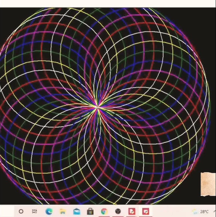 🔥 Python turtle graphic design 💯 #shorts - YouTube