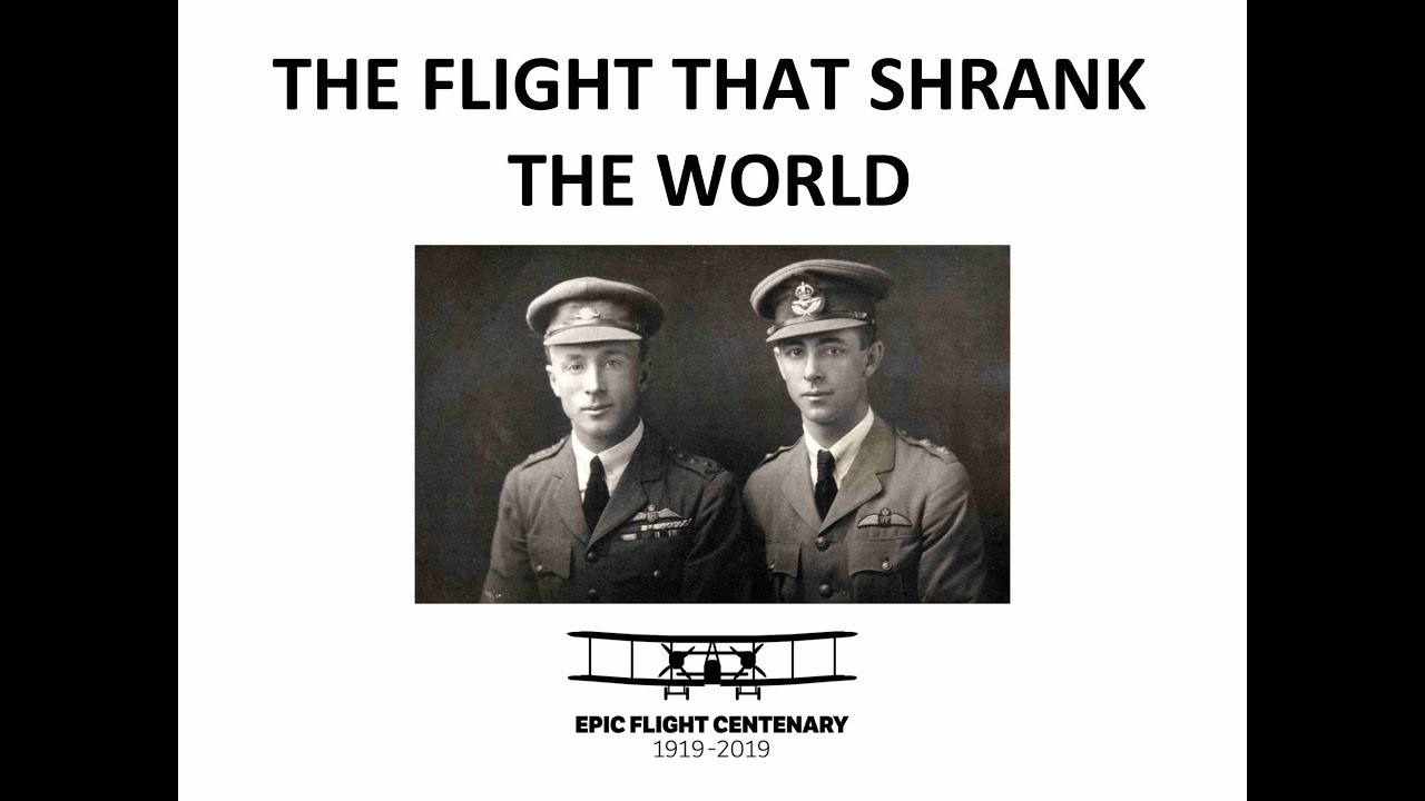 The first flight from England to Australia in 1919 by Ross & Keith ...