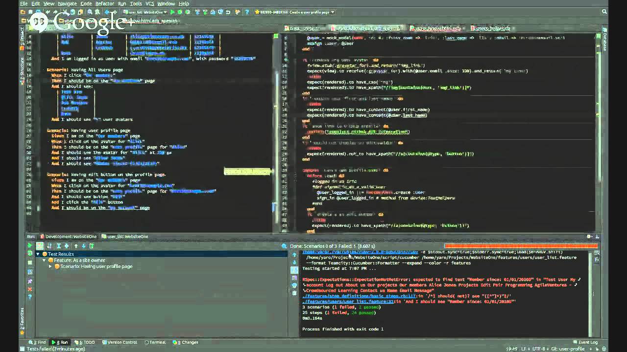 Remote Pair Programming Sponsored by Makers Academy - YouTube
