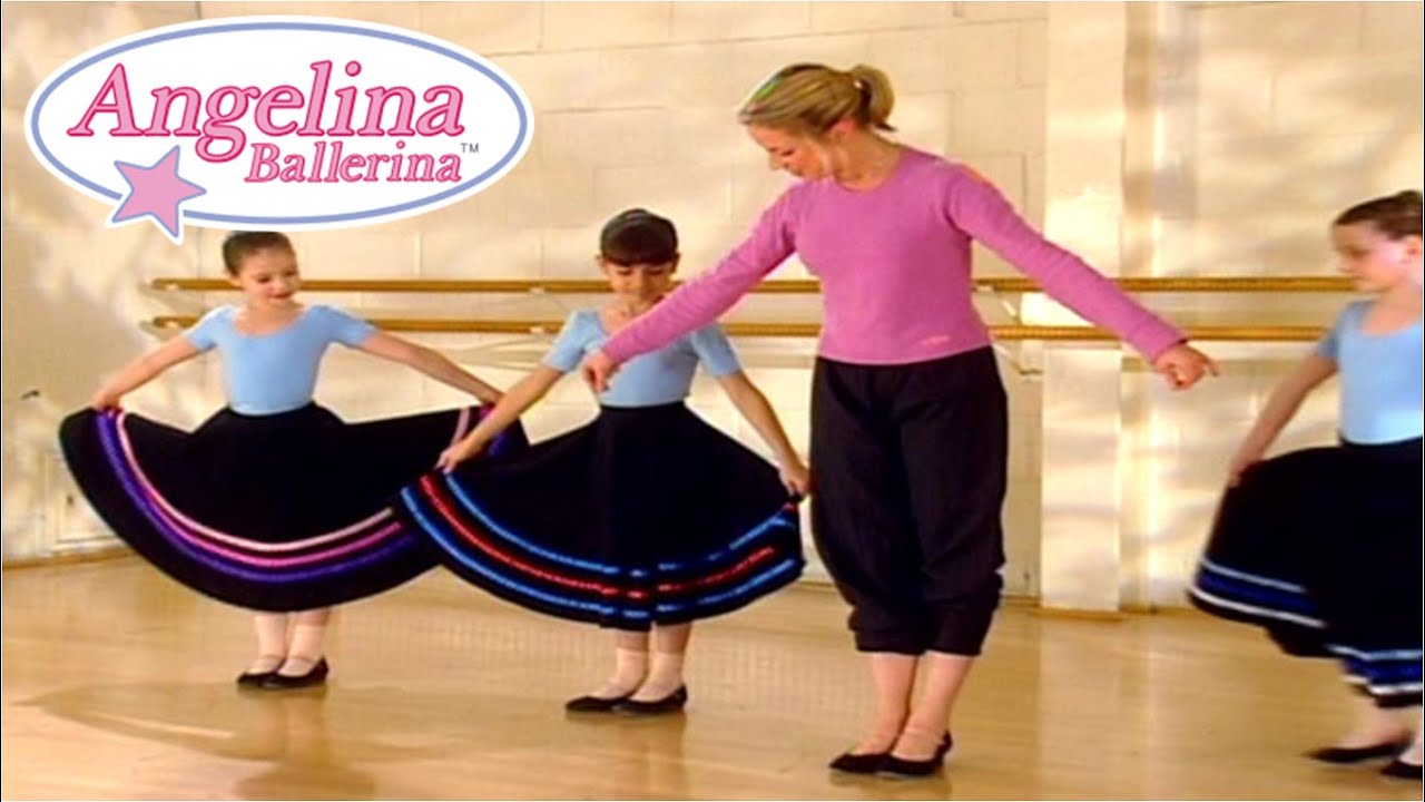 Angelina Ballerina's Little Stars - Folk Dancing - YouTube