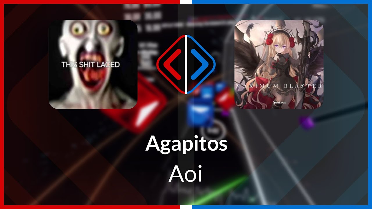 Beat Saber | floridaboii2k | Aoi - Agapitos [Ex+] (SS #1) | SS 96.67% 600.19pp - YouTube