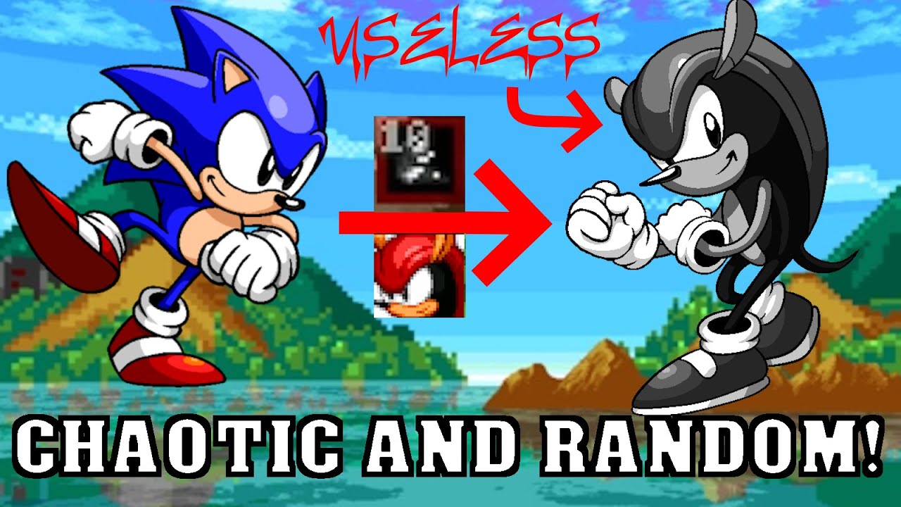 SRB2 Chaotic edition AND character randomizer is CHAOS!! - YouTube