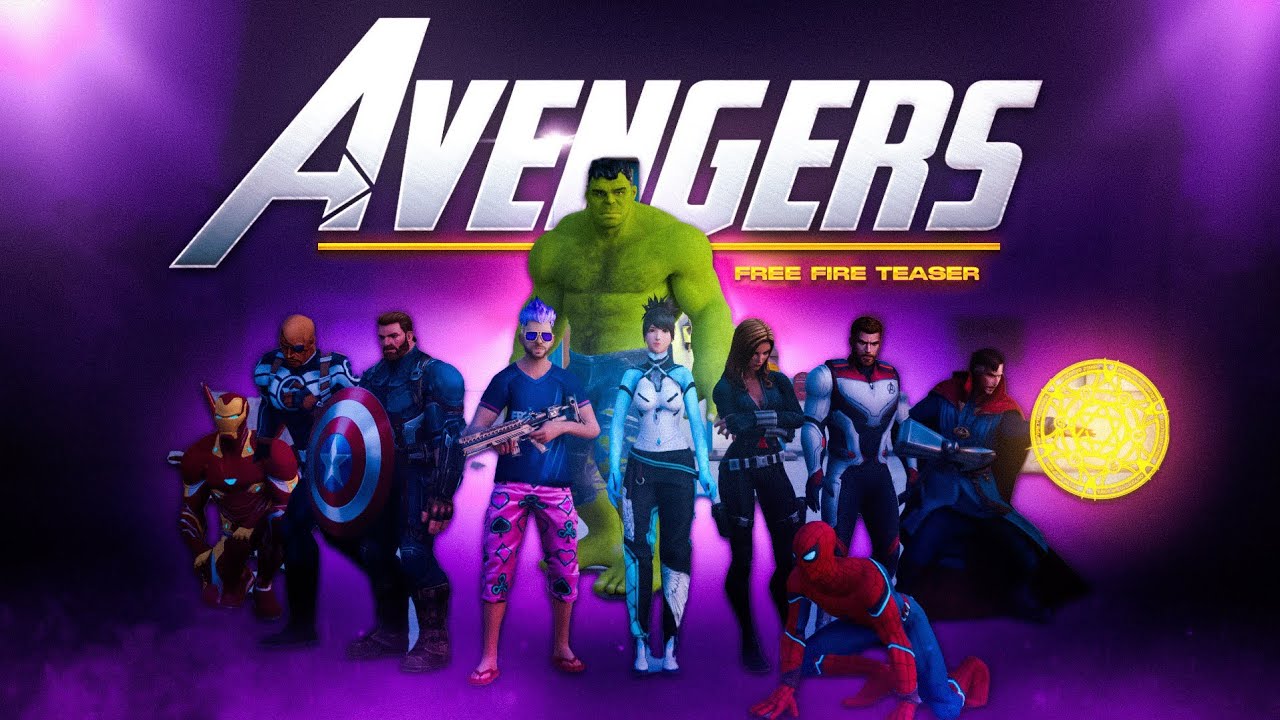 AVENGERS Freefire 3D TEASER🔥 3D ANIMATION MONTAGE FREE FIRE MAX ️ ...
