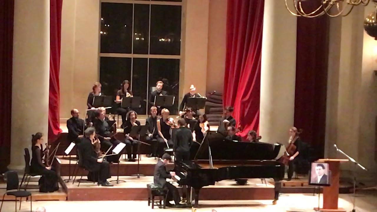 Wilson Li plays Spring Concerto composed by Alexander Peskanov, London ...