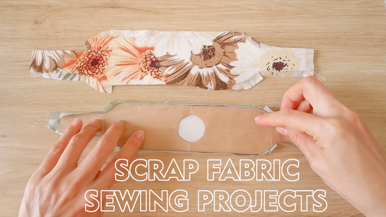 Sewing Projects For Scrap Fabric #28 - YouTube