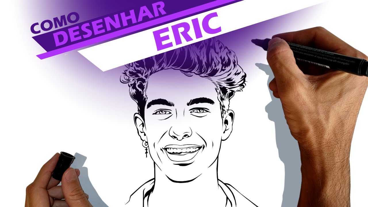Lucas Burgatti da novela Poliana Moça - Como desenhar / How to draw ...