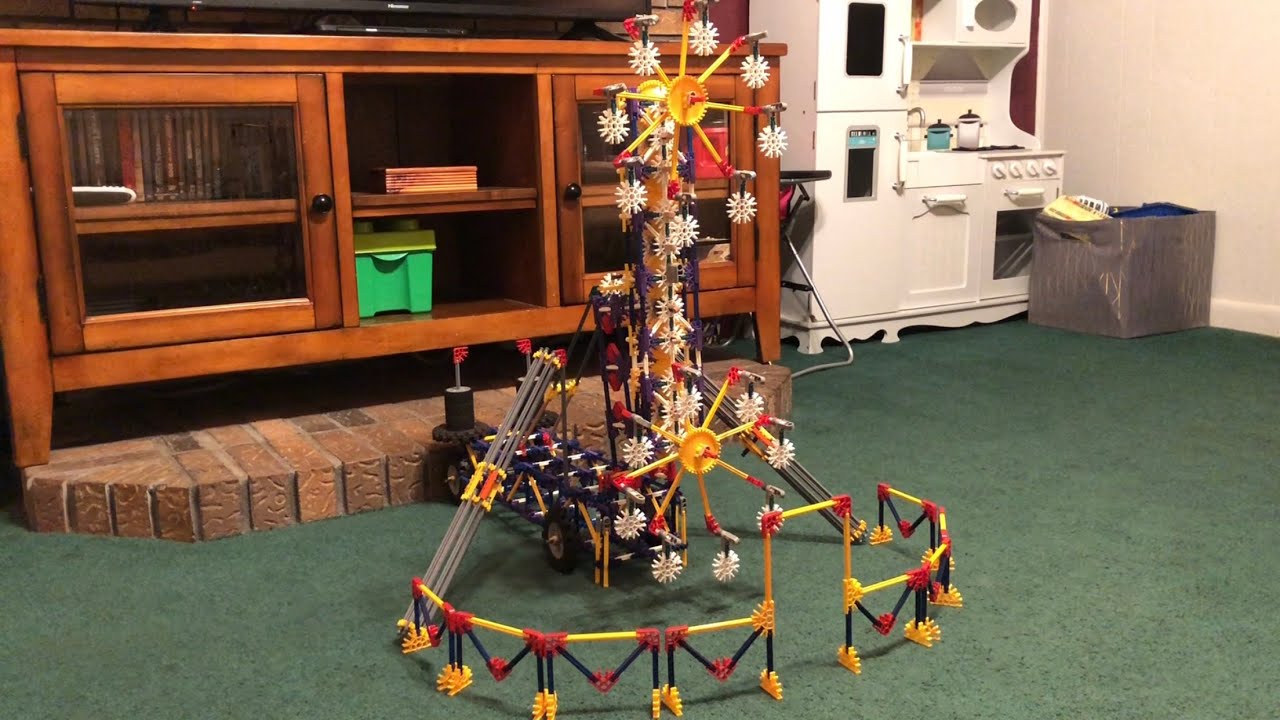 Knex Rampage Carnival Ride / Fair Ride Model. - YouTube