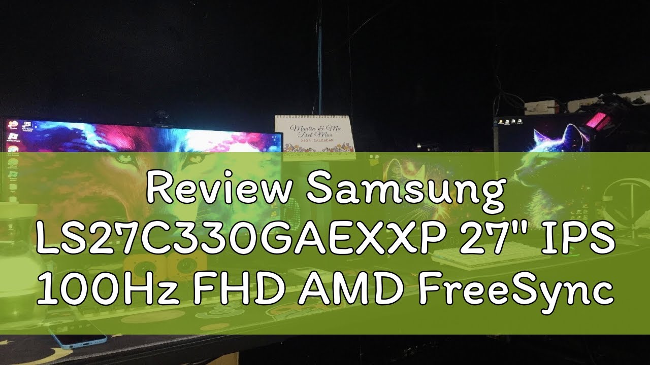 Review Samsung LS27C330GAEXXP 27" IPS 100Hz FHD AMD FreeSync Gaming ...