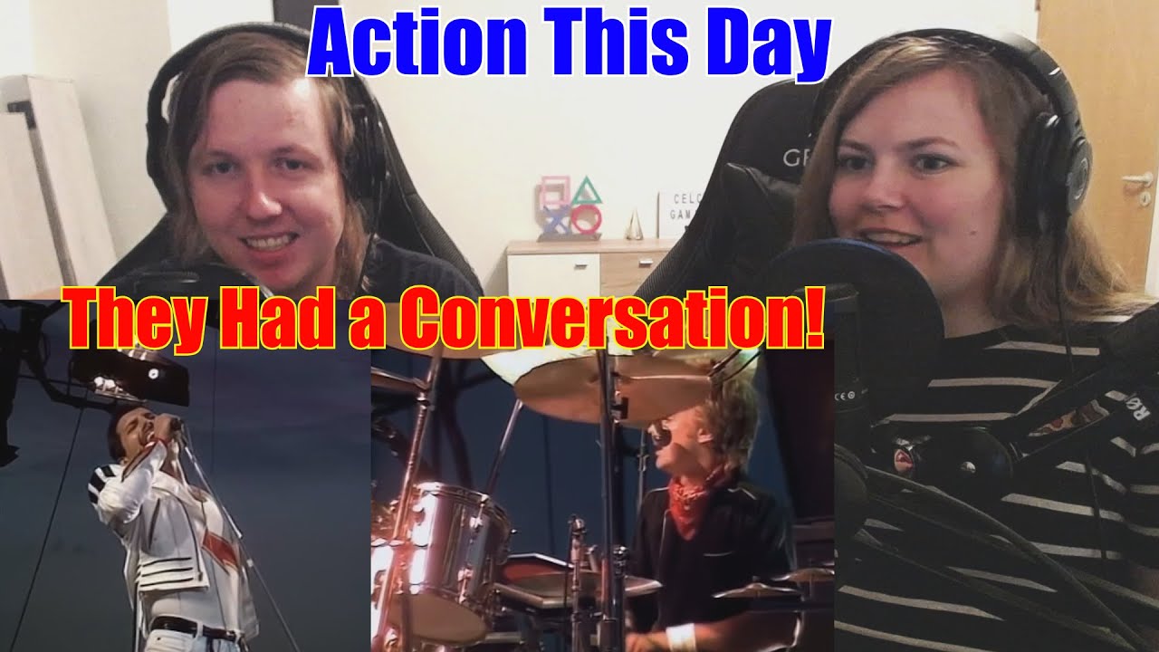 Couple First Reaction To - Queen: Action This Day [Live] - YouTube