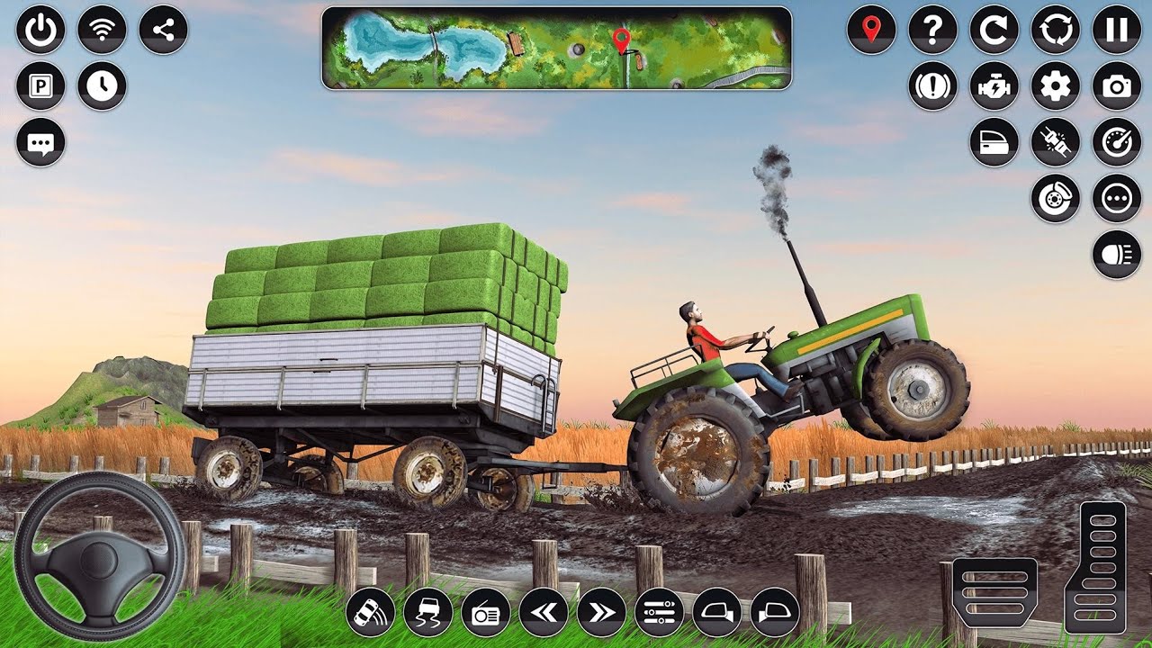 The Best Farming Games for Tractor Driving Simulator - YouTube