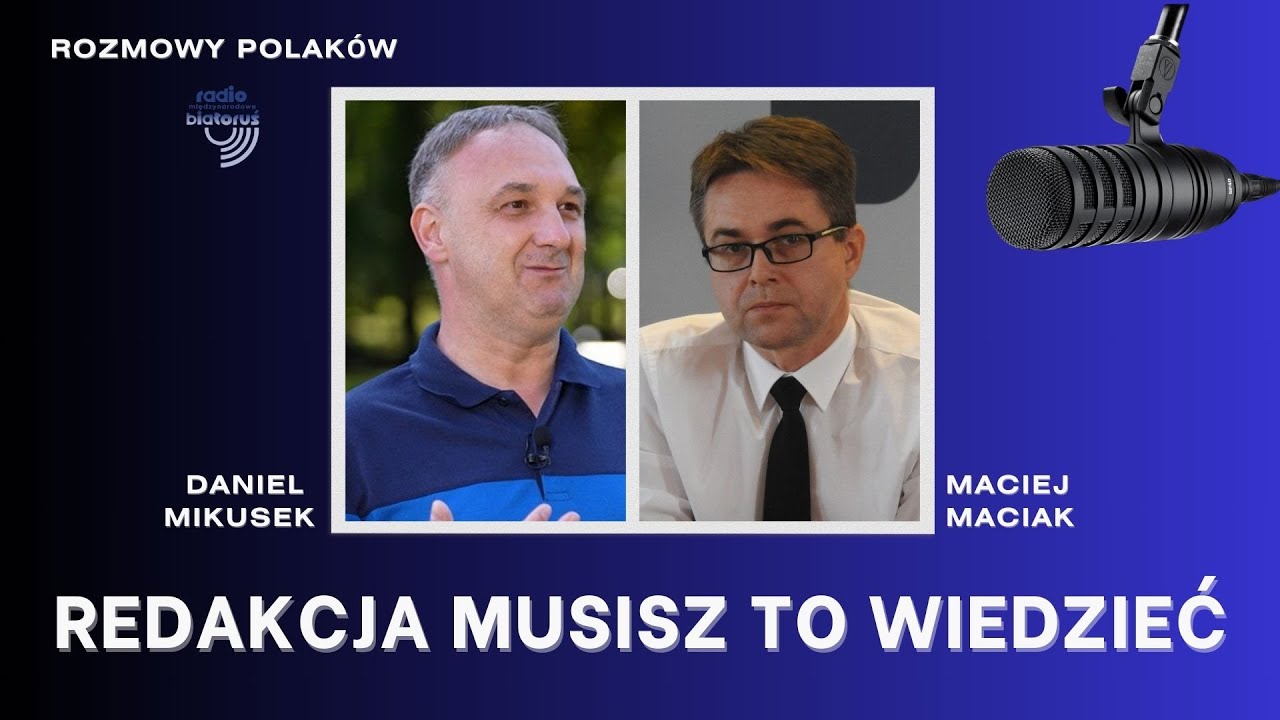 Maciej Maciak | Redakcja Musisz to wiedzieć | Rozmowy Polaków - YouTube