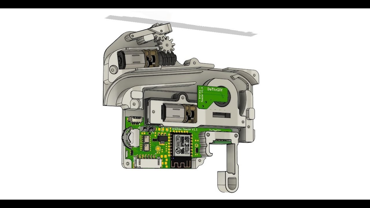 Brahma automatic wireless SMT Feeder for OpenPNP - YouTube