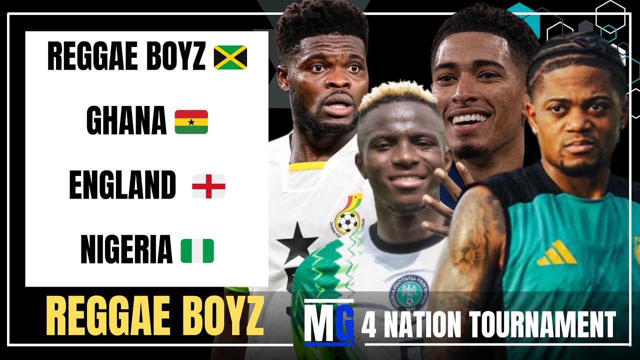 Reggae Boyz In 4 Nation Tournament! - YouTube
