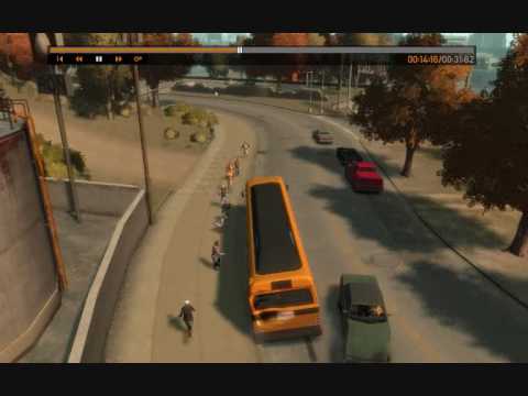 GTA 4 Bus mod - YouTube