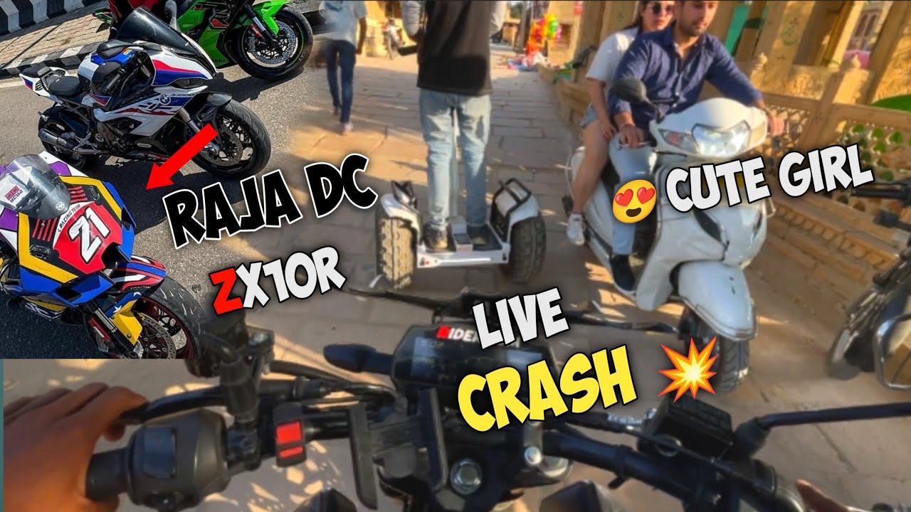 Raja DC Bhai se meetup ho gaya 🔥 Road Rage live crash @RajaDc77 - YouTube