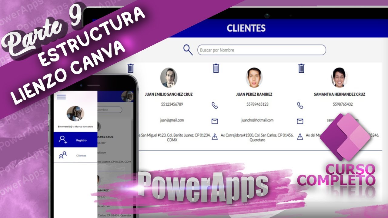 PowerApps - | Parte 9 | Estructura Lienzo Canva | Curso Completo - YouTube