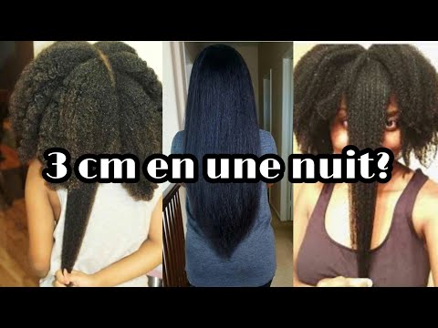 Faire pousser ses cheveux 3 cm en une nuit