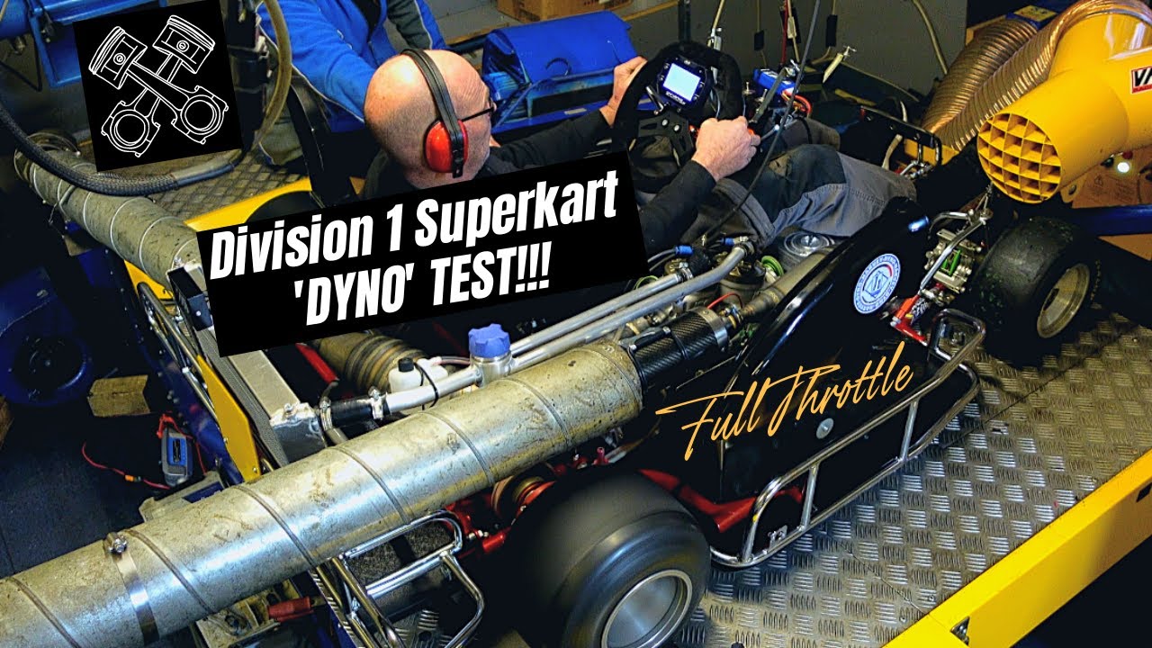 Rob Stubbs - Division 1 Superkart - 'Dyno Test' - Maximum Power at ...
