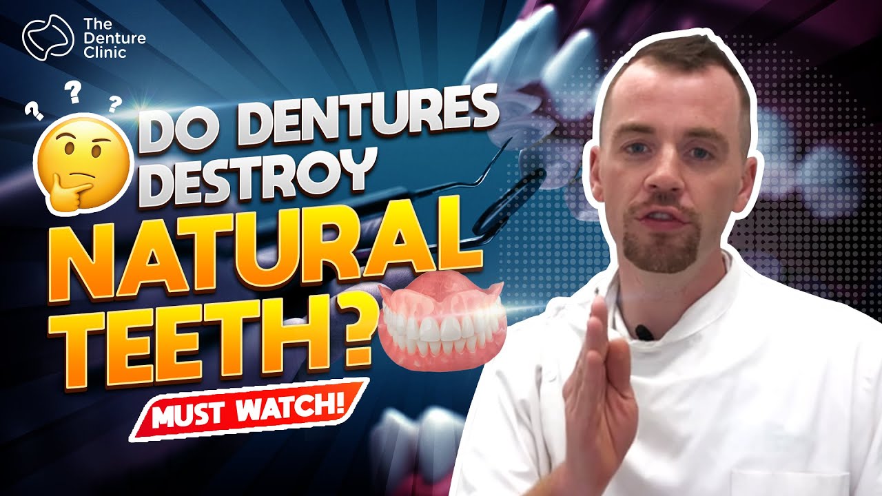DO DENTURES DESTROY NATURAL TEETH? How much harm can a denture do? if ...
