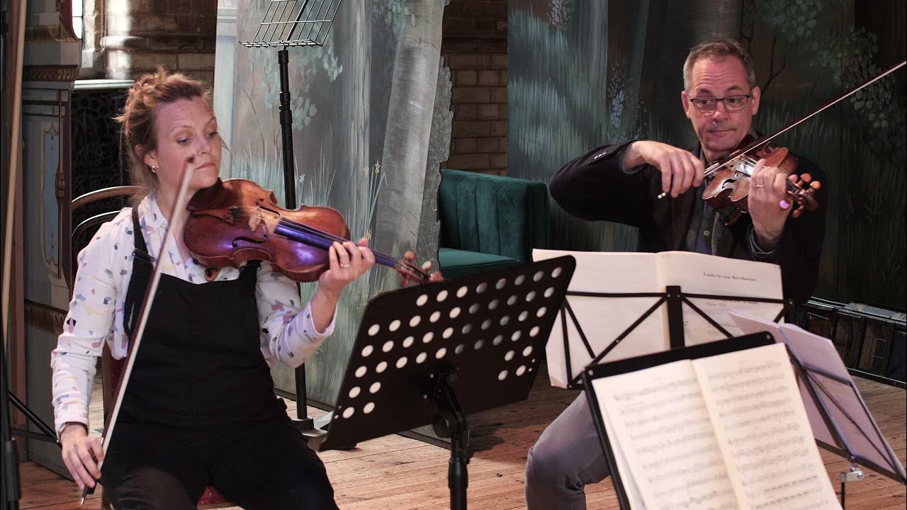 Beethoven String Quartet Op 132 played by the Razumovsky Quartet - YouTube