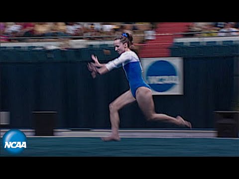 Kristen Maloney perfect 10 on floor at 2005 NCAA