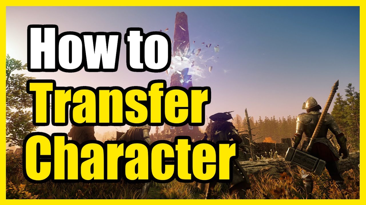 How to Transfer your Character to different Server in New World PS5 ...