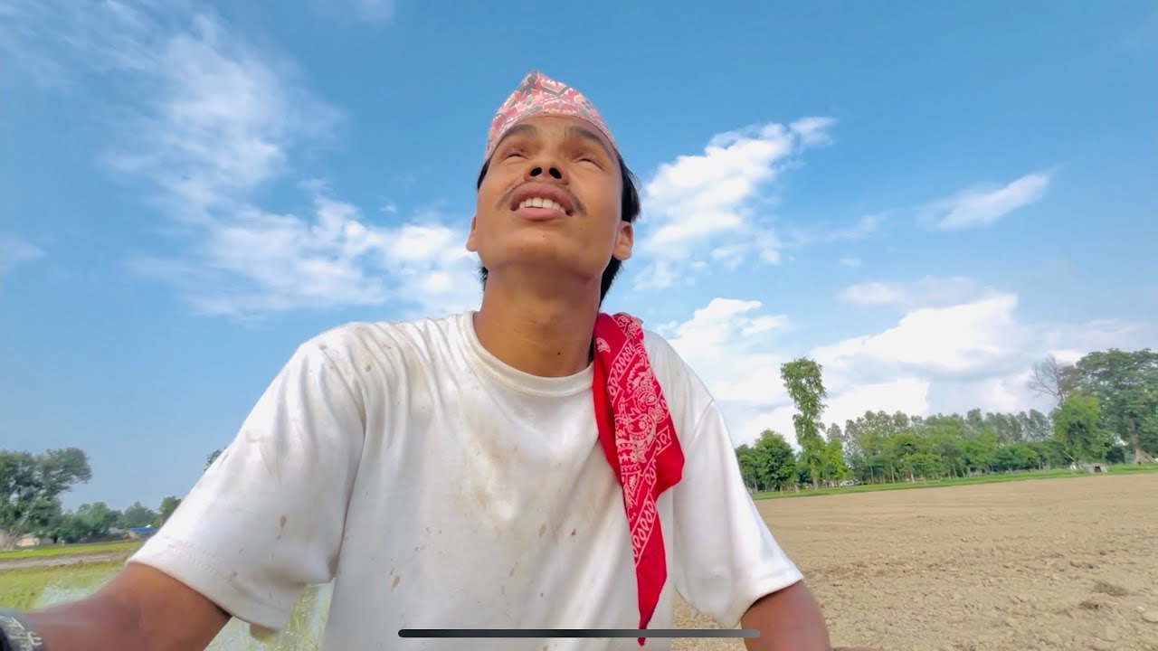 Khetbari ma kam garda Garmile maryo - YouTube