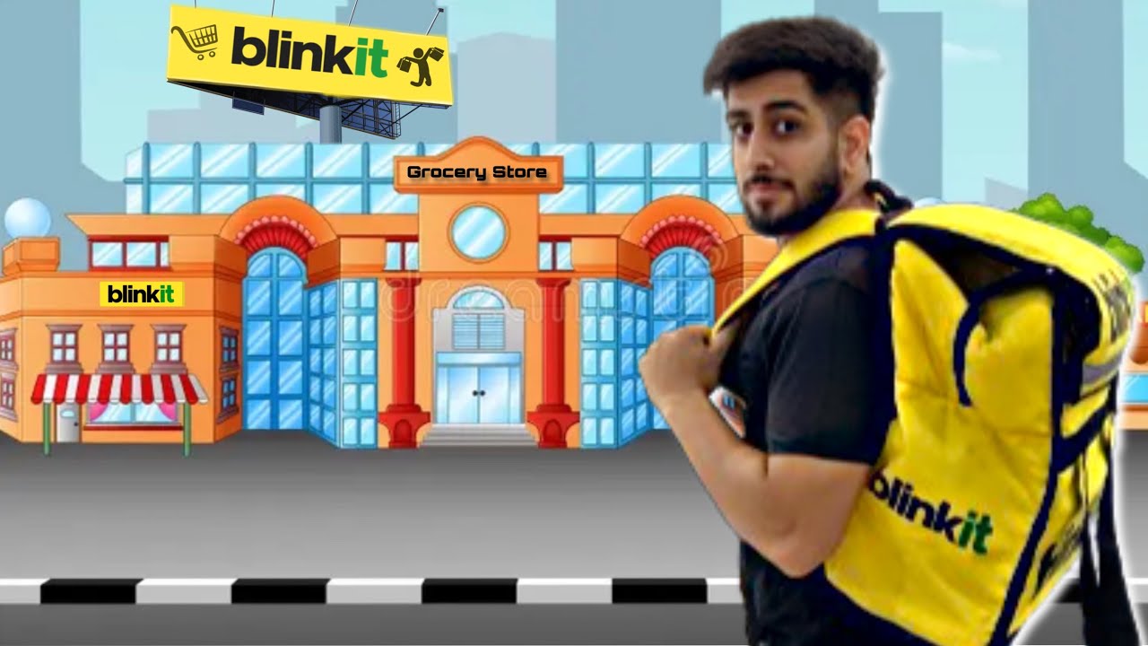 I SPENT ONEDAY AS BLINKIT DELIVERY PARTNER - YouTube
