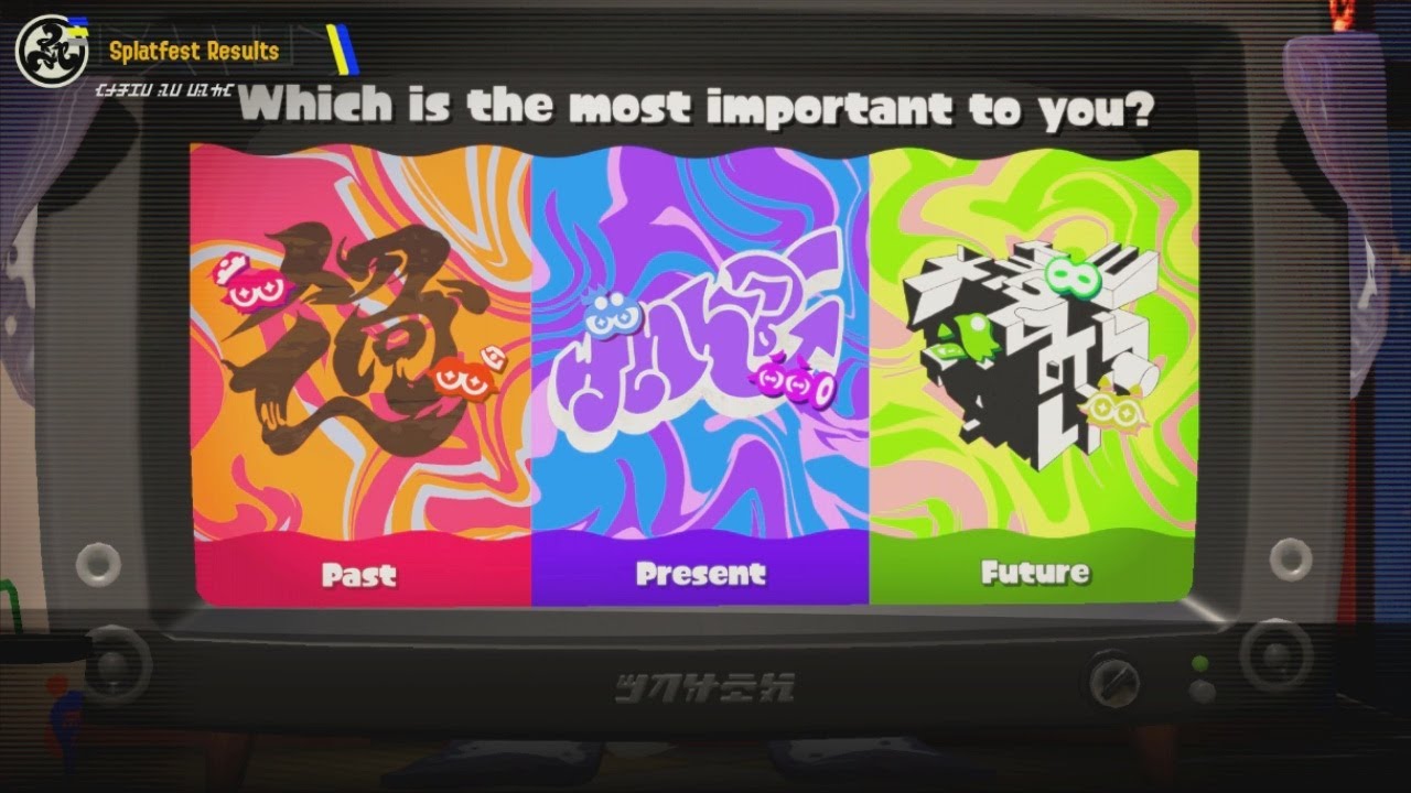 Splatoon 3 - Past VS. Present VS. Future (Sep. 15th) - Final Results ...