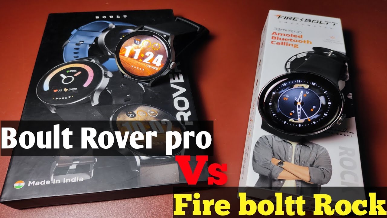 Boult rover pro vs Fire boltt rock | boult rover pro - YouTube