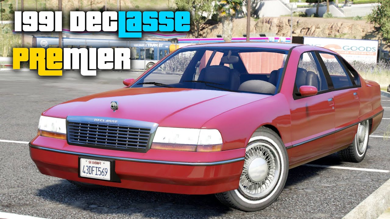 1991 Declasse Premier - GTA 5 Lore Friendly Car Mod + Download Link ...