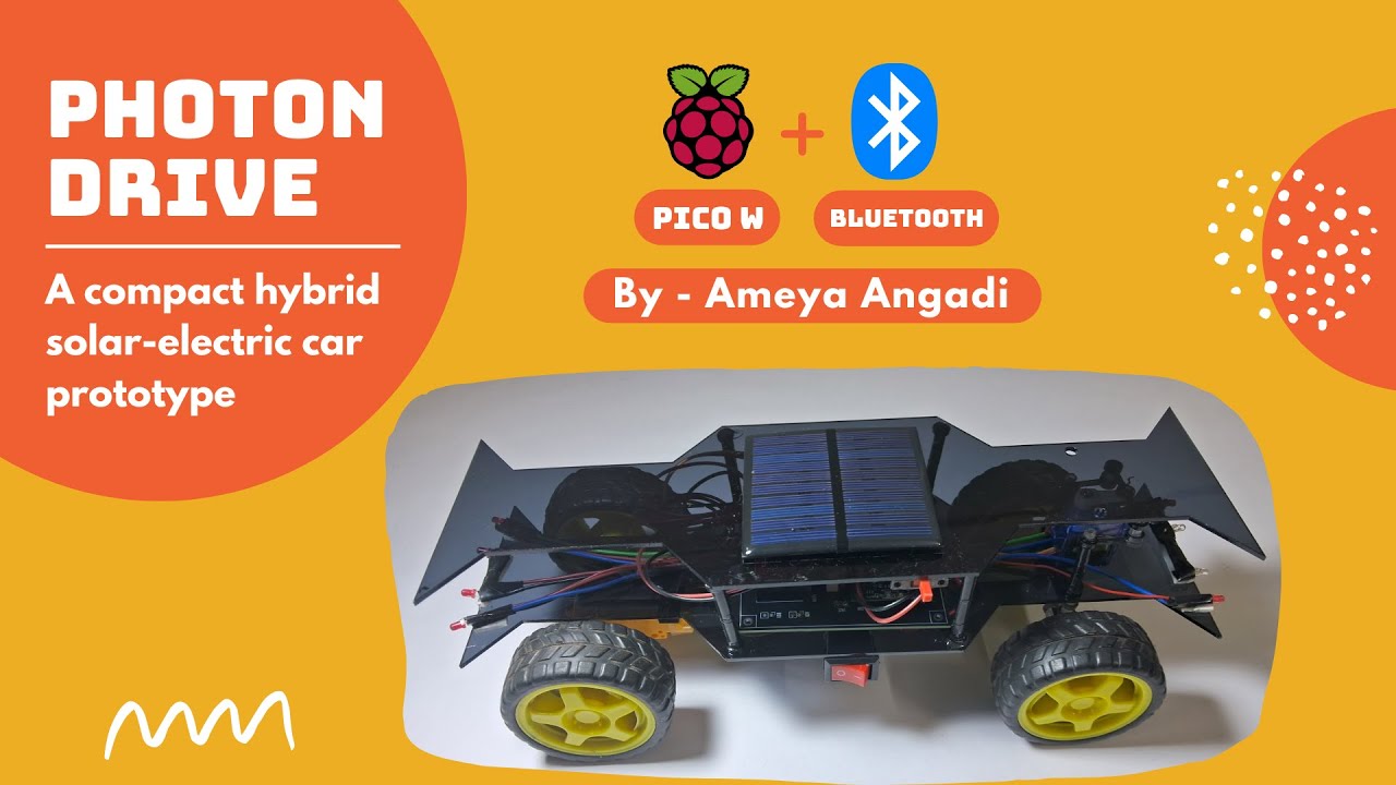 Photon Drive – IoT Solar-Powered Car | Smart Bluetooth Car | Raspberry ...