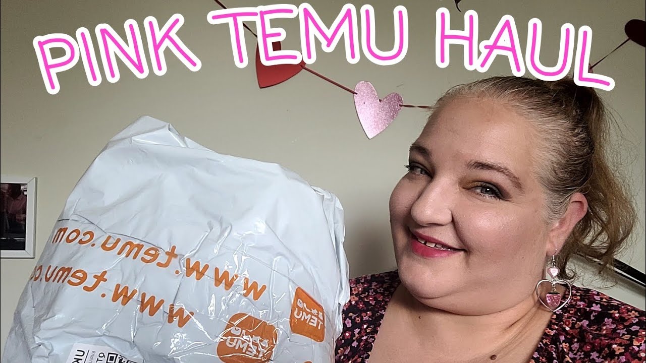 Pink TEMU haul💕 ️ - YouTube