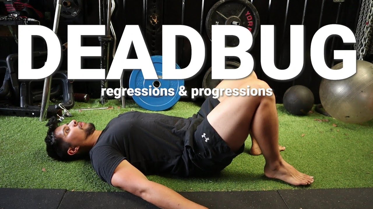 BEST Dead Bug Progressions and Regressions - YouTube