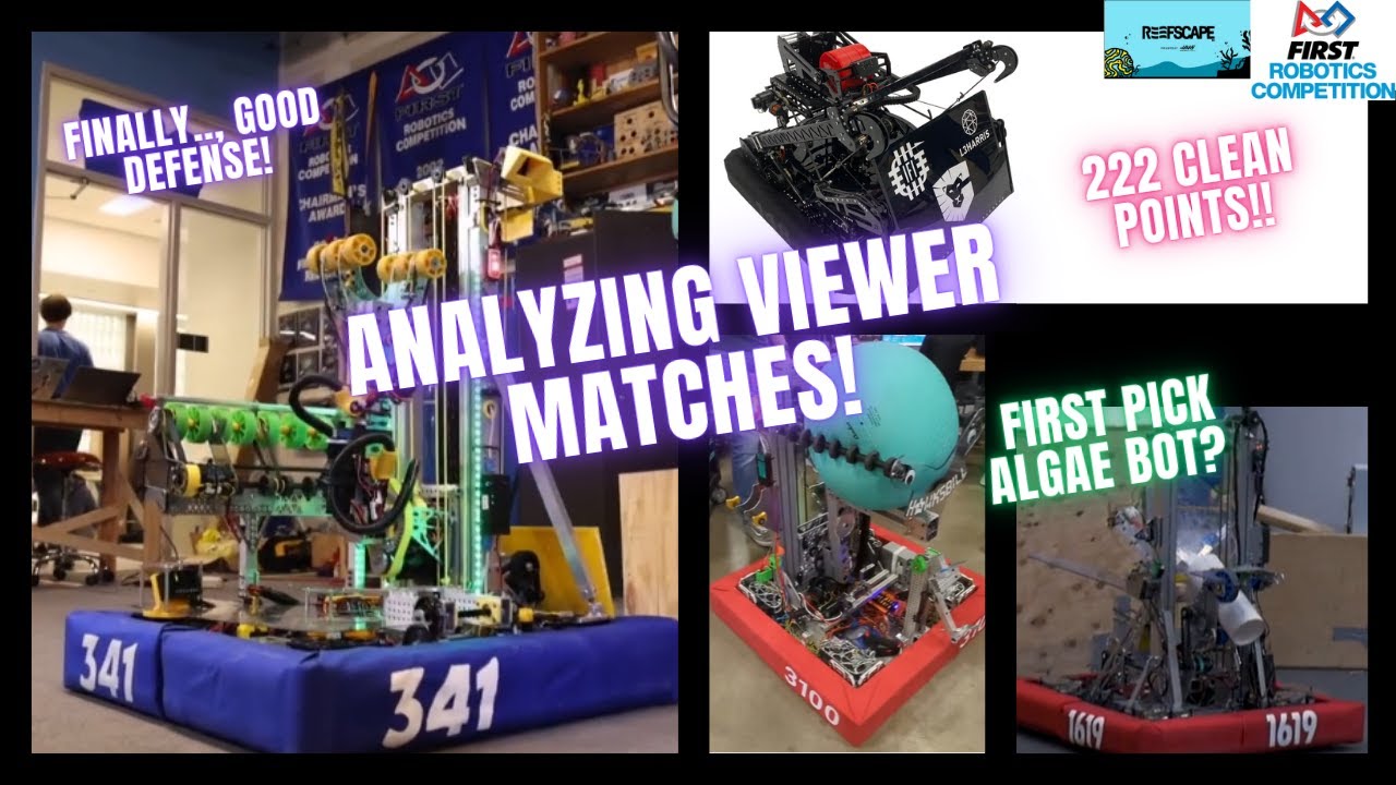 An ALGAE Only Bot was FIRST PICKED?? Analyzing Matches in Depth From ...