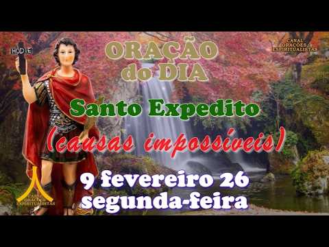 Oração do dia 9 de fevereiro de 2026, segunda feira, Santo Expedito, Salmo 97, Causas Urgentes