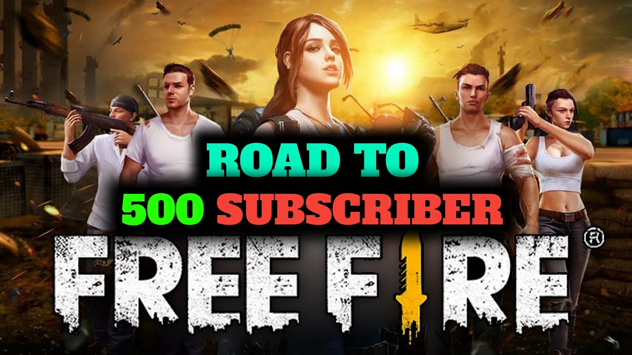 Garena Free Fire Live Stream | Road To 500 Subscriber | Free Fire Live ...