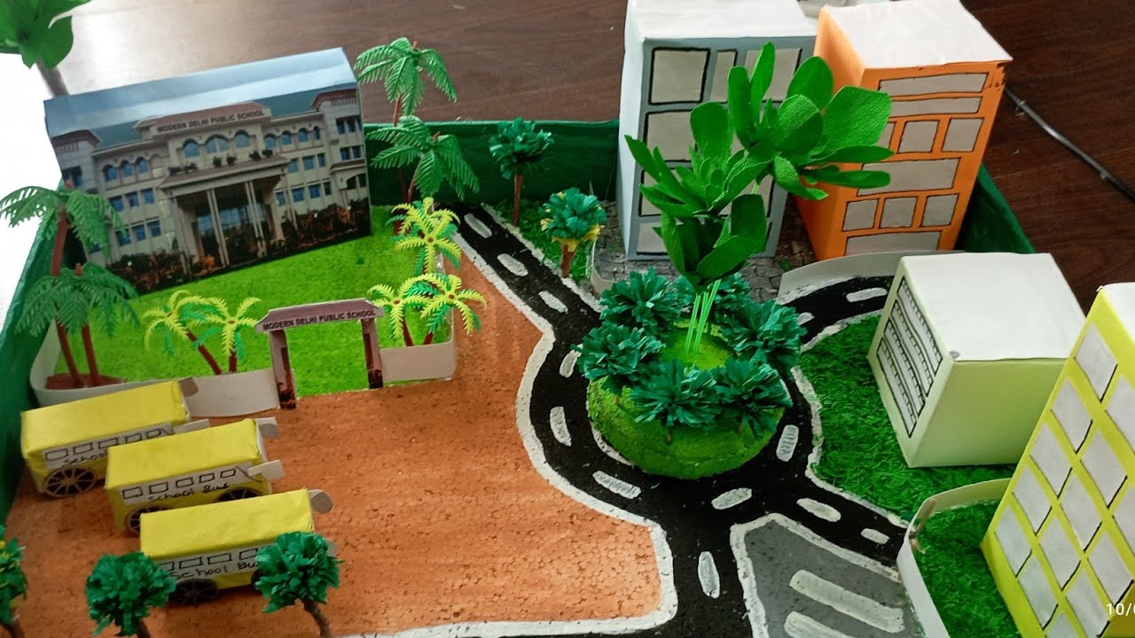 #modelgeometricalcity Idea for a model, Geometrical City #schoolproject ...