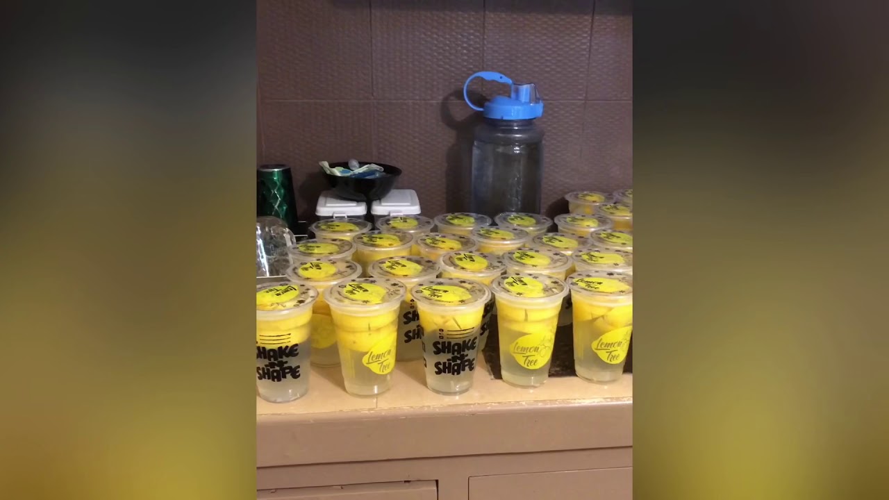 Shake’n’shape Lemon tree - YouTube