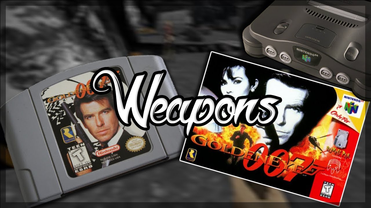 GOLDENEYE 007: ALL GUNS + GOLDEN GUN | CLASSIC PP7 | N64 OLD SCHOOL ...