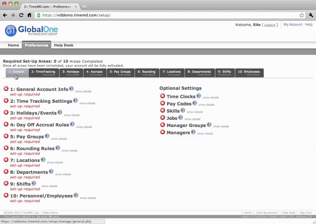 Setting Up Your Account 1 of 10 - General Account Info - YouTube