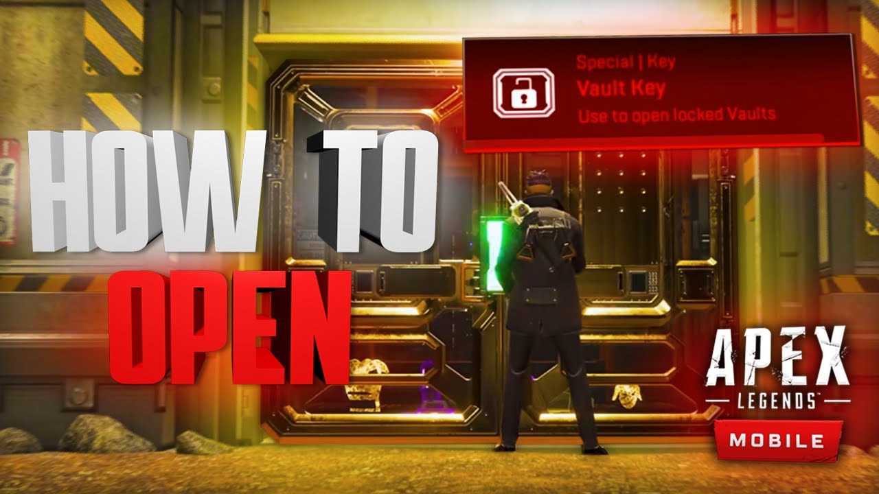 HOW TO OPEN VAULT DOORS APEX LEGENDS MOBILE - Find Vault Keys Tutorial ...