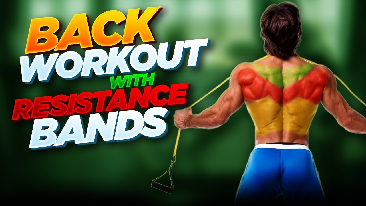 Resistance Band Back Workout | resistance bands | back exercises - YouTube