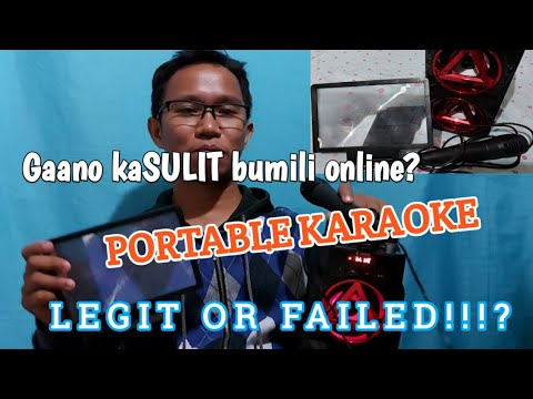 BEST PORTABLE KARAOKE II UNBOXING AND REVIEWS