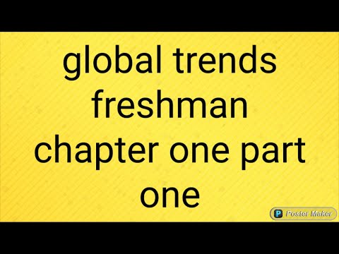 global trend chapter 1part one amaizing video by freshman media ብቻ ...