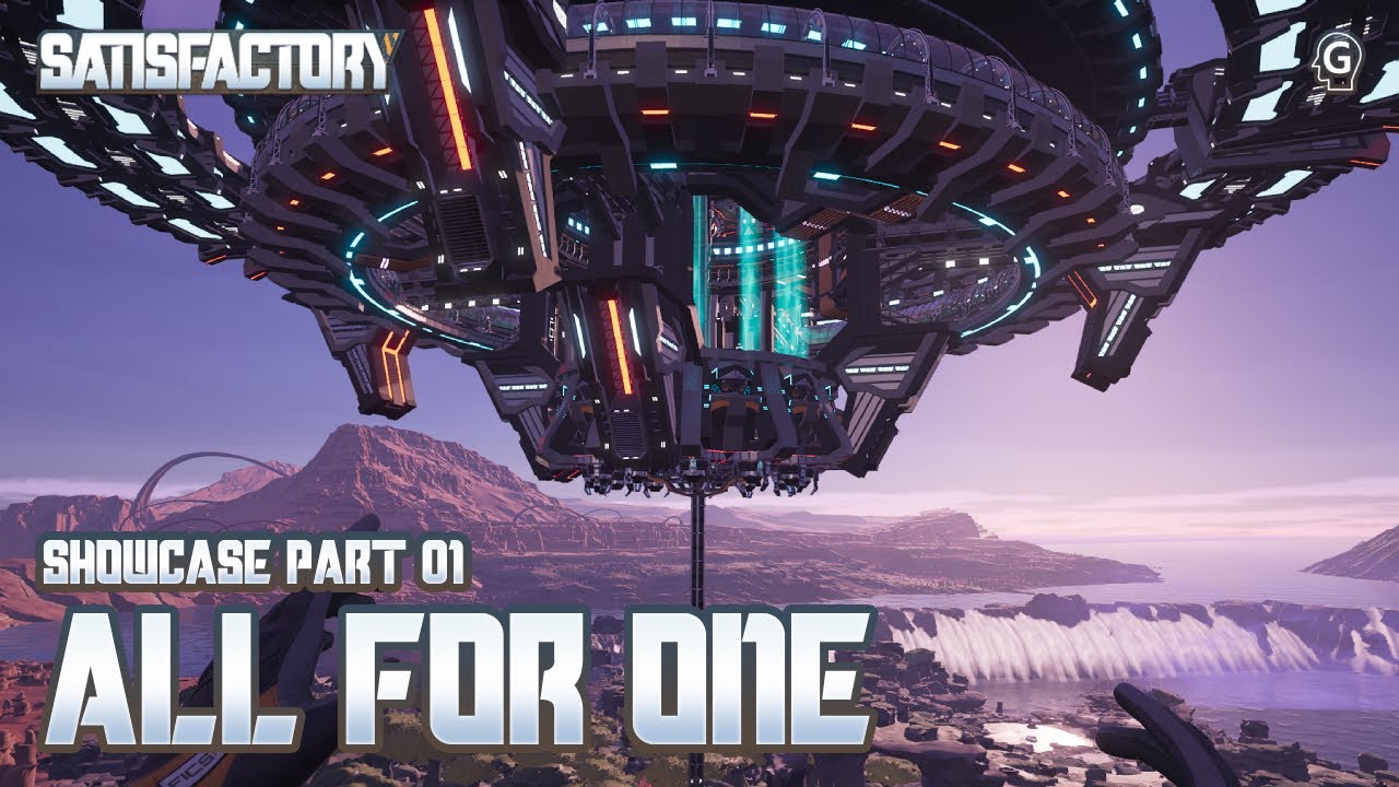 Ultimate Tier Material Production Base | P01 | Satisfactory Showcase ...